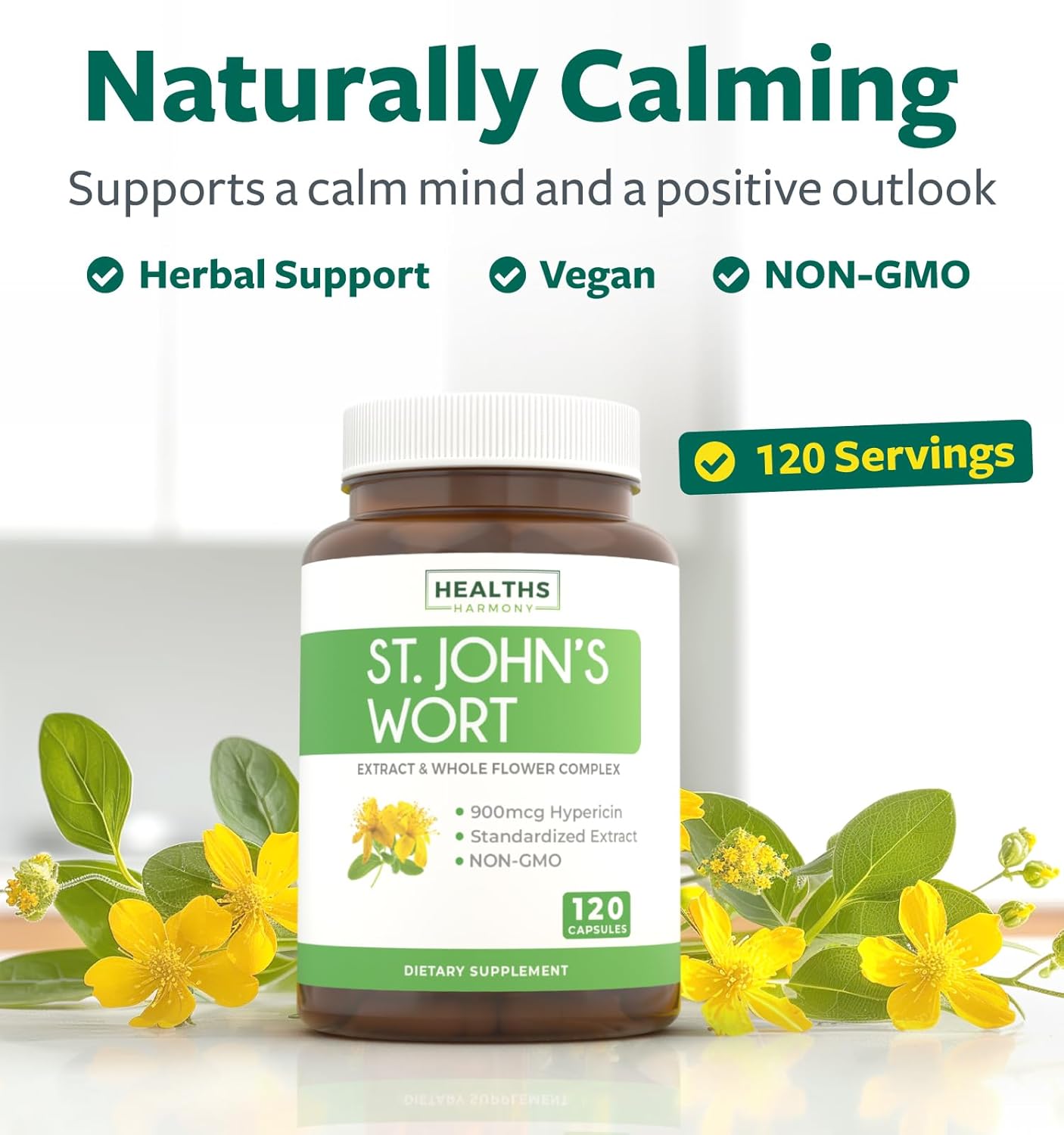 Pure St John’s Wort Extract Hypericin – BRIO ESSENTIALS